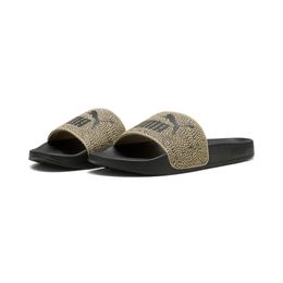 Sandale Puma "Leadcat 2.0 Topcat Sandalen Damen", Damen, Gr. 35,5, toasted almond schwarz beige, Obermaterial: Synthetik, Kuhleder. Futter: Textil. Innensohle: Synthetik. Laufsohle: Synthetik, Schuhe Sandale