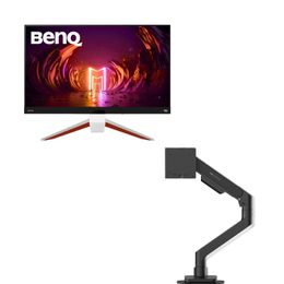 BenQ Mobiuz EX2710U Gaming Monitor 68,58 cm (27 Zoll) + BenQ Ergo Arm BSH01