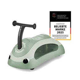Globber WALK N' ROLL 2in1 ECO &ndash; Lauflernwagen, Schiebeauto, Rutschauto, werkzeugloser Umbau, kippsicher, pistazie