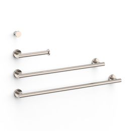 Tres Set bestehend aus 2 Handtuchhaltern + 1 Papierhalter ohne Deckel + 1 Haken , 09598102AC 09598102AC