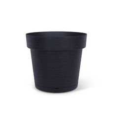GARDEN ID Wasserauffangtopf - GARDEN ID Glamour - Anthrazit 40 cm - K&ouml;rnige Oberfl&auml;che - F&uuml;r drinnen und drau&szlig;en - Elegantes Design.
