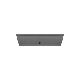 GARDEN ID Pflanzk&uuml;bel - GARDEN ID Terraflor - Anthrazit 80 cm - Robustheit - Wasserspeicher - Recycelt & 100% recycelbar - Volumen f&uuml;r Pflanzen.
