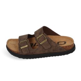 O`Neill Sandale O'NEILL "VINCE SLIDER MEN LOW", Herren, Gr. 40, coffee bean, Synthetik, Schuhe Sandale