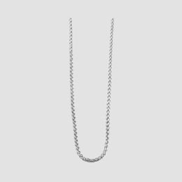 Adelia&acute;s Kette ohne Anh&auml;nger ADELIA&acute;S "Unisex Halskette &ndash; Kordelkette aus Edelstahl" Gr. 40, silber, Halsketten, Damen, 40, Edelstahl, Sch&ouml;ne Geschenkidee zum Muttertag