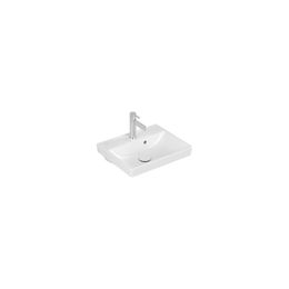 Villeroy & Boch V&B Handwaschbecken AVENTO 45x37cm, 1 HL, we C+, 45x37cm, m &Uuml;L ; Villeroy & Boch (735845R1)