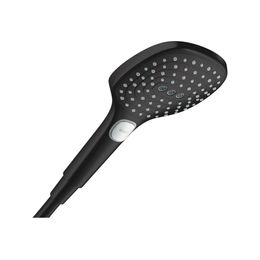 hansgrohe Handbrause Raindance Select E 120 Brausekopf 120mm, 3jet, mattschwarz