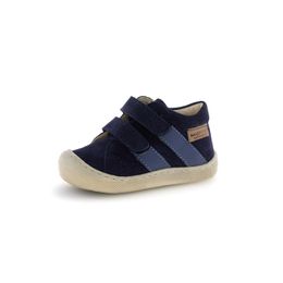 Lauflernschuh Naturino "SABBY VL", Jungen, Gr. 26, dunkelblau, Leder, Veloursleder, Schuhe Lauflernschuh, Babyschuh, Klettschuh, Gr&ouml;&szlig;enschablone zum Download