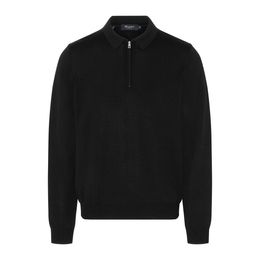Strickpullover Maerz Muenchen "Maerz Muenchen 490800 Strickpullover Herren Bekleidung", Herren, Gr. 48, schwarz, 100% Wolle, Pullover Strickpullover