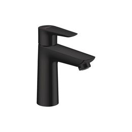 hansgrohe Waschtisch-Einhebelmischer 110 Talis E m Zugstangen-Ablaufgarnitur, mattschwarz
