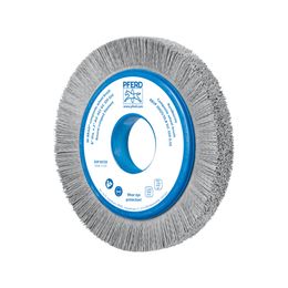 Pferd TOOLS COMPOSITE Rundb&uuml;rste RBUP &Oslash; 200x25x50,8 mm Bohrung SiC-Filament-&Oslash; 0,55 mm Korn 320 station&auml;r (79183729)