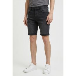 Only & Sons Shorts ONLY & SONS "ONSPLY PIM DNM SHORTS", Herren, Gr. L, N-Gr, washed schwarz, Web, Obermaterial: 65% Baumwolle, 18% Polyester, 15% Viskose, 2% Elasthan, unifarben, regular fit, Hosen Shorts