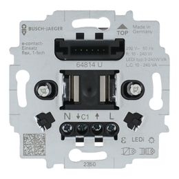 BUSCH-JAEGER E-Contact-Einsatz 1-fach 64814 U (2CKA006800A3047)