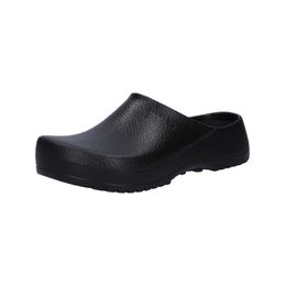 Clog Birkenstock "Super-Birki", Damen, Gr. 35, schwarz, Obermaterial: 100% Polyurethan PU., Schuhe Clog