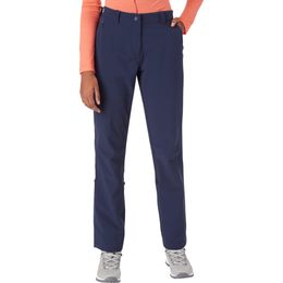 Outdoorhose McKINLEY "Da.-Hose Madok II W", Damen, Gr. 42, N-Gr, blau (navy schwarz), Obermaterial: 90% Polyamid, 10% Elasthan, Hosen Outdoorhose
