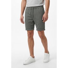 Only & Sons Sweatshorts ONLY & SONS "ONSNEWKODYL REG S SHORTS BP", Herren, Gr. L, N-Gr, castor gray, Sweatware, Obermaterial: 62% Polyester, 33% Viskose, 5% Elasthan, unifarben, regular fit ca. Mitte Oberschenkel, Hosen Sweatshorts, Materialmix, normal geschnitten