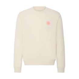 Longpullover Blend "Sweater BHKonsta", Herren, Gr. XL, beige (bleachedsand), Obermaterial: 55% Polyester PES. 45% Baumwolle CO., Pullover Longpullover