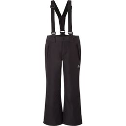 Outdoorhose McKINLEY "Hose Eddie jrs", M&auml;dchen, Gr. 128, N-Gr, melange, grau, Obermaterial: 100% Polyester. Futter: 100% Polyester. Wattierung: 100% Polyester, Hosen Outdoorhose, wasserabweisend, winddicht, atmungsaktiv, mit Kantenschutz