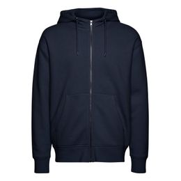 !Solid Sweatjacke SOLID "Sweatjacke SDLenz", Herren, Gr. L, blau (insignia blau), Obermaterial: 60% Baumwolle CO. 40% Polyester PES., Sweatjacken Sweatjacke