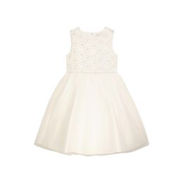 Partykleid DANAMADE "DANAMADE Dresses M&auml;dchenkleid", M&auml;dchen, Gr. 134, EURO, ivory, Obermaterial: 100% Polyester. Futter: 100% Polyester, Kleider Partykleid