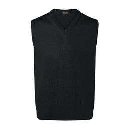 Pullunder Maerz Muenchen "Maerz Muenchen 460000 Strickpullunder Herren Bekleidung", Herren, Gr. 50, schwarz, 100% Wolle, V-Ausschnitt, Pullover Pullunder