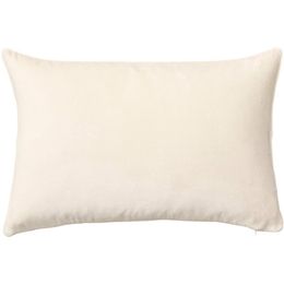 Kissenh&uuml;lle HEINE HOME Gr. 2, beige (ecru), B:40cm L:40cm, Baumwolle, 100% Baumwolle, Kissenbez&uuml;ge, Kissenh&uuml;lle