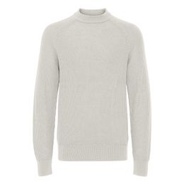 Strickfleece-Pullover Casual Friday "Strickpullover CFKristian", Herren, Gr. L, beige (pumice stone), Obermaterial: 100% Baumwolle CO., Pullover