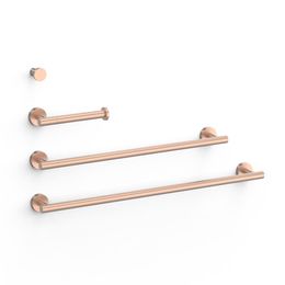 Tres Set bestehend aus 2 Handtuchhaltern + 1 Papierhalter ohne Deckel + 1 Haken , 09598102OPM 09598102OPM
