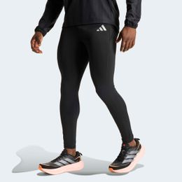 Lauftights adidas Performance "RUN ESS TIGH M", Herren, Gr. 3XL, N-Gr, schwarz, normal, gr., Obermaterial: 85% Polyester, 15% Elasthan, Hosen