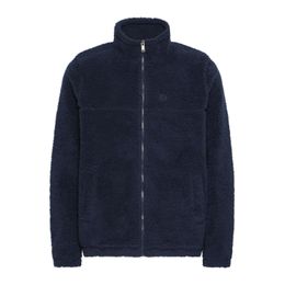 Fellimitatjacke Blend "Fellimitatjacke BHTotem", Herren, Gr. L, blau (total eclipse), Obermaterial: 100% Polyester PES., Jacken
