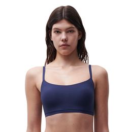 Bustier Chantelle "SOFTSTETCH", Damen, Gr. XL/XXL, N-Gr, marine blau, Obermaterial: 87% Polyamid, 13% Elasthan, BHs Bustier, mit nicht herausnehmbaren Pads