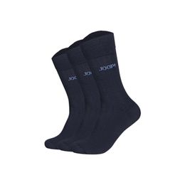 JOOP! Kurzsocken JOOP "Socken Premium Essential Mercerised Socks 3P 3er Pack", Herren, Gr. 39-42, blau (dunkelblau), Obermaterial: 69% Baumwolle CO. 31% Polyamid PA., Socken