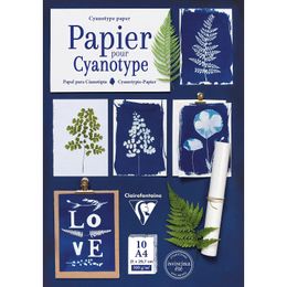 buttinette Aquarellpapier f&uuml;r Cyanotypie, 21 x 29,7 cm, 10 Blatt, 300 g/m&sup2;