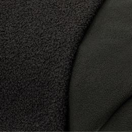 buttinette Doubleface-Teddy-Fleece, schwarz