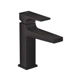 hansgrohe Waschtisch-Einhebelmischer 110 Metropol m HG, Pus-Op-Abl, Ausl. 135mm, matt-sw