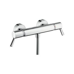 Hansgrohe Brausethermostat Ecostat Comf. Care 350x103mm, AP, m ex. lang. Griffen, chr (13117000)