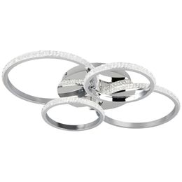 LED-Deckenleuchte Chromfarbe max. 27 Watt Deckenlampe