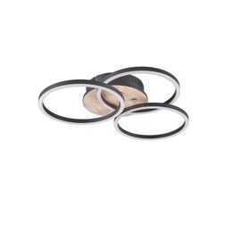 LED-Deckenleuchte Circle Braun max. 27 Watt Deckenlampe