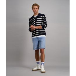 Shorts "FINN denim shorts", Herren, Gr. 34, N-Gr, light blau stonewash, Web, Obermaterial: 84% Baumwolle, 14% Polyester, 2% Elasthan, Pioneer Authentic Jeans, unifarben, regular fit normal, Hosen Shorts, im Five-Pocket Style