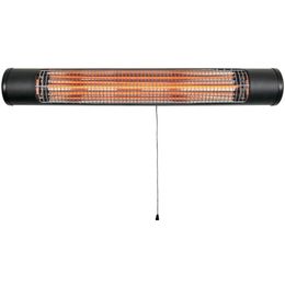 Infrarotstrahler Schwarz max. 1500 Watt