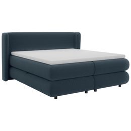 Boxspringbett Elodie Blau ca. 180x200cm