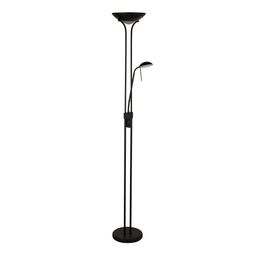 LED-Deckenfluter Schwarz max. 15 Watt