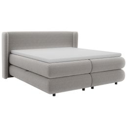 Boxspringbett Elodie Grau ca. 180x200cm
