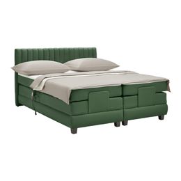 Boxspringbett Dixon Dunkelgr&uuml;n ca. 180x200cm