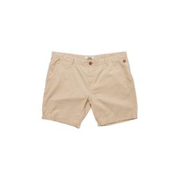 Shorts Blend "Shorts BHLias Big & Tall", Herren, Gr. 6XL, N-Gr, beige (chalk stone), Obermaterial: 55% Leinen LI. 45% Baumwolle CO., Hosen Shorts