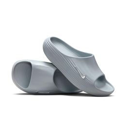 Badesandale Nike Sportswear "REACTX REJUVEN8 SLIDE", Herren, Gr. 45, wolf grau, wolf grau, wolf grau, Synthetik, Schuhe, Badelatschen