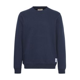Longpullover Blend "Sweater BHAnders", Herren, Gr. S, blau (marineblaus), Obermaterial: 60% Baumwolle CO. 40% Polyester PES., Pullover Longpullover