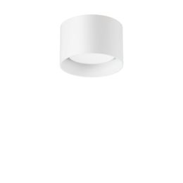 Ideal Lux LED-Deckenleuchte Spike Wei&szlig; max. 9 Watt Deckenlampe