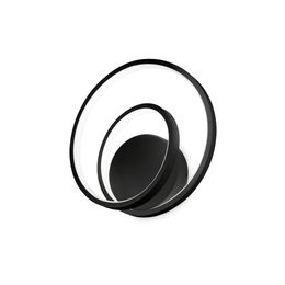 Ideal Lux LED-Wandleuchte Schwarz max. 28 Watt Wandlampe