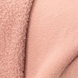 buttinette Doubleface-Teddy-Fleece, ros&eacute;