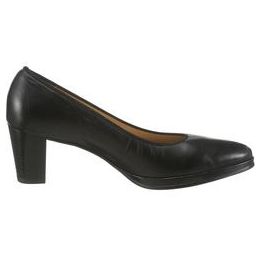 Pumps Ara "ORLY", Damen, Gr. 2,5, schwarz (13436, 05 schwarz), Nappaleder, Schuhe Pumps, Abendschuh, Festtagsschuh, Blockabsatz, in elegantem Look